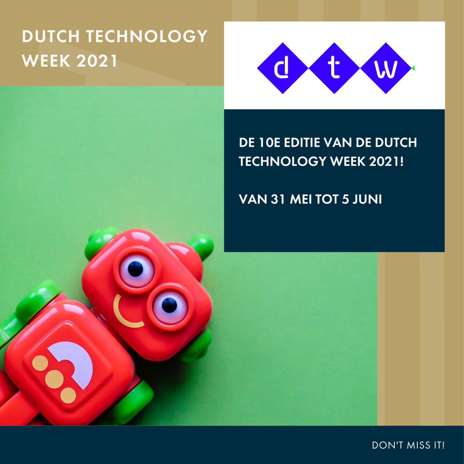 Dutch Technology Week 2021 - Braventure % Dutch Technology Week 2021 % ...
