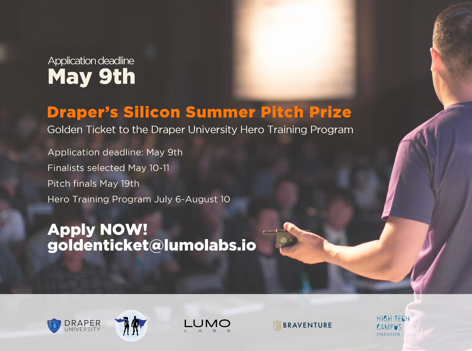 Golden Ticket to the Draper University Hero Training Program - Braventure